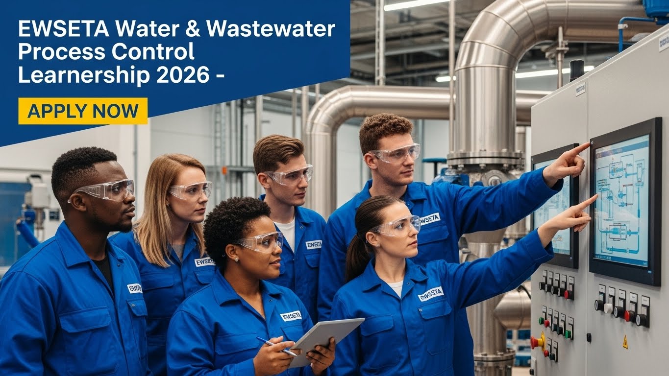 EWSETA Water & Wastewater Process Control Learnership 2026 – Apply Now ...